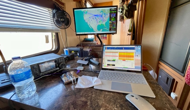 Logging While Portable and Operating POTA - K0PIR